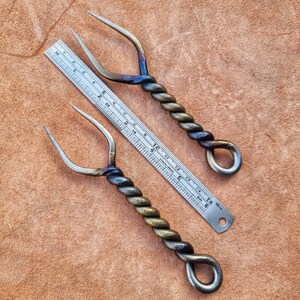 Blacksmith Handmade Mini Grazing Fork - Etsy