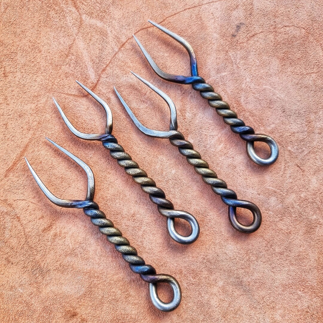 Blacksmith Handmade Mini Grazing Fork - Etsy