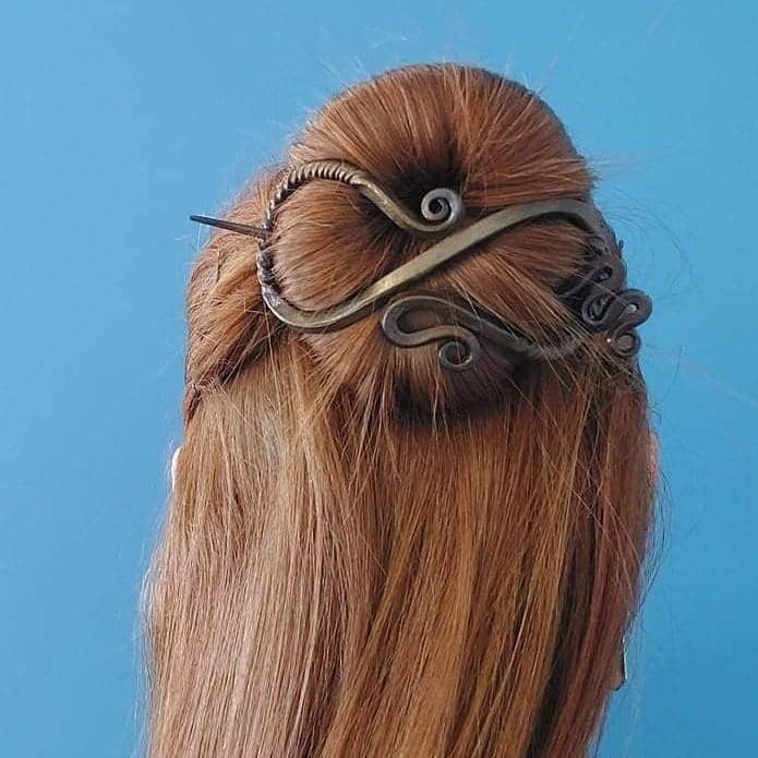 Viking Steel Hair Pin - Etsy