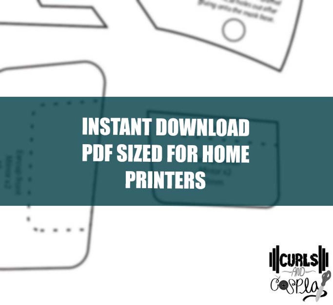 Stealth Deku Mask Pattern - Digital Download - Etsy