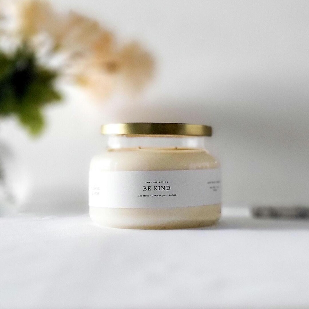 BE KIND| Sweet Scents | Love Inspired | Inspirational | Handmade Soy ...