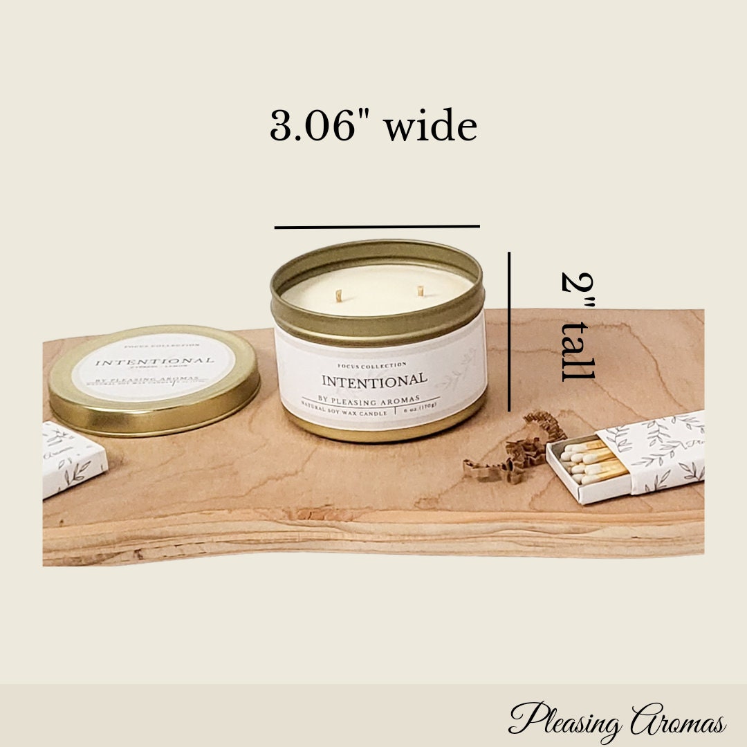 INTENTIONAL | Concentration | Mindfulness | Lemon Scent | Pine Scent ...