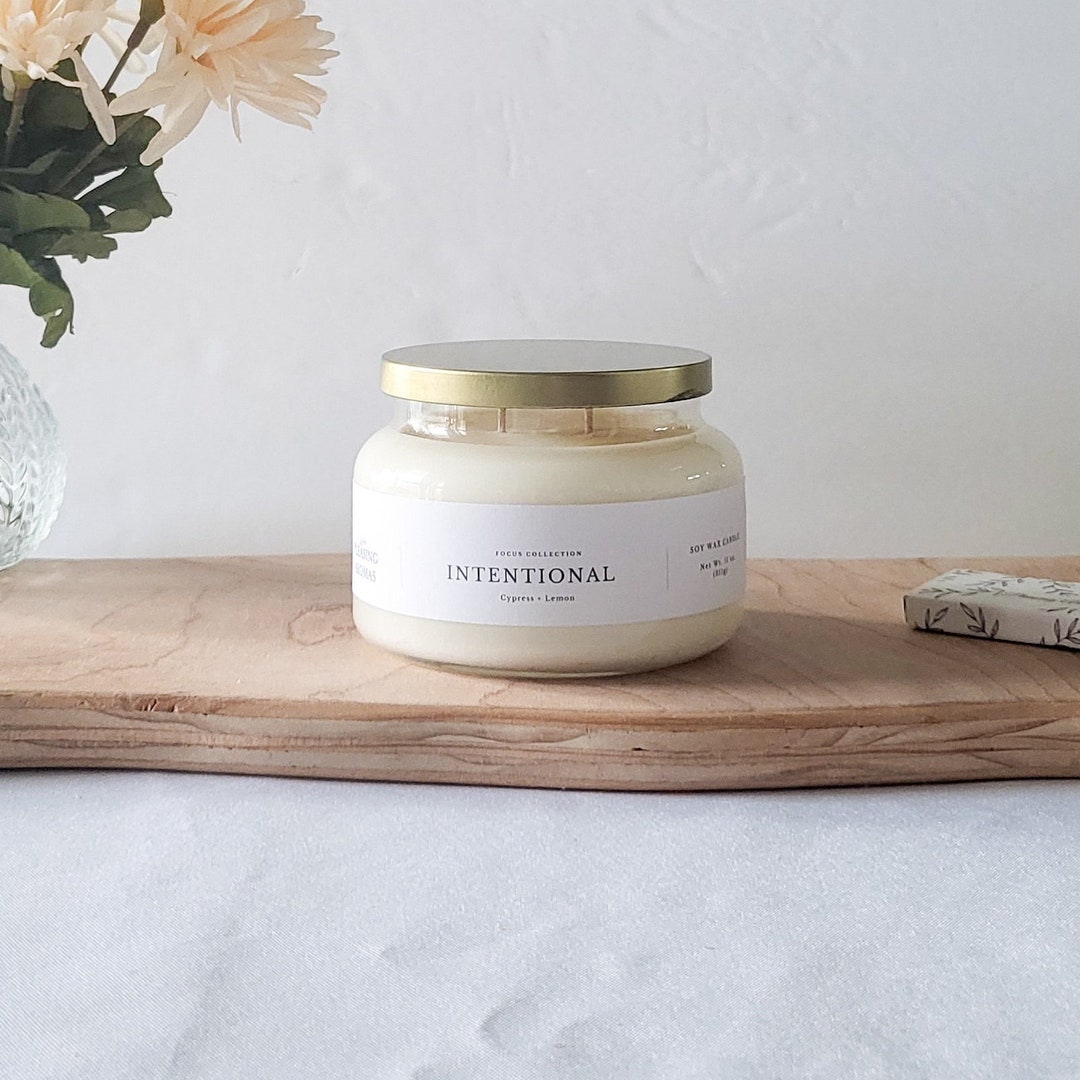 INTENTIONAL | Concentration | Mindfulness | Lemon Scent | Pine Scent ...