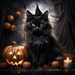 5 Spooky Cats | Halloween | Spooky | Gothic PDF, Print and Cut Bookmark ...