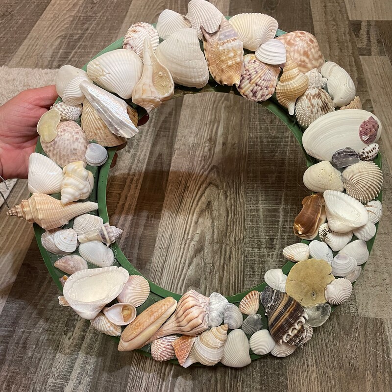 Seashell Wreath - Etsy