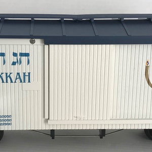 RO Trains, G Scale, Boxcar, #1989, Happy Hanukkah, Made in the USA - Etsy