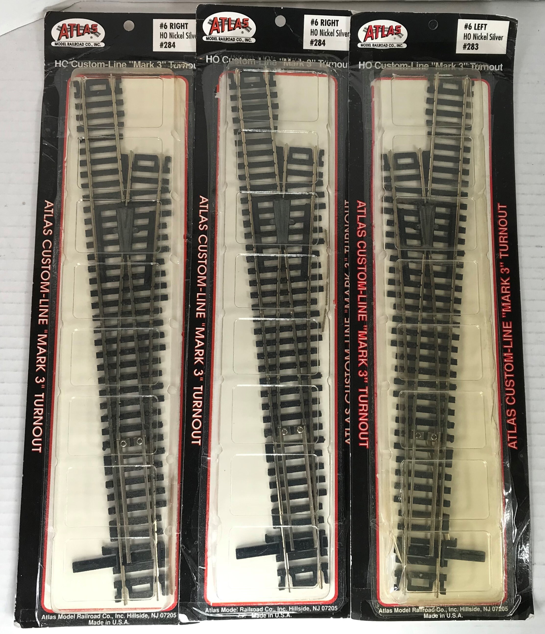 Large Lot, Atlas, HO Scale, Track and Switches, Nickel Silver Rail ...