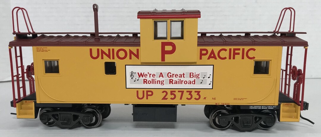 Atlas, O Scale, 2-rail, Wide/extended Vision Caboose, Union Pacific ...