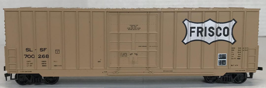 HO Scale, Boxcar, Frisco, SLSF #700268, No Box - Etsy