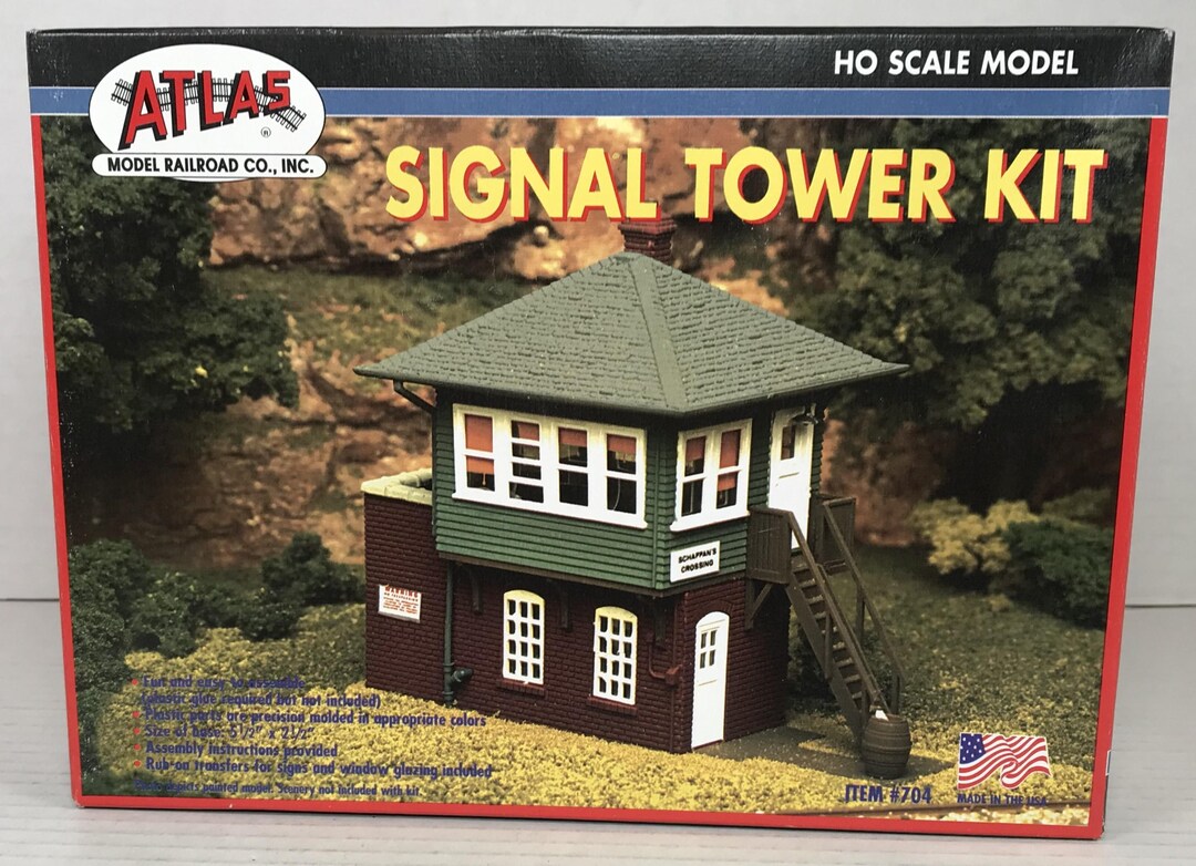 Atlas, HO Scale, Signal Tower Kit, Item #704 - Etsy