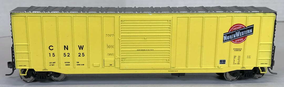 Huberts, HO Scale, Boxcar, Chicago & North Western, CNW #155225 - Etsy