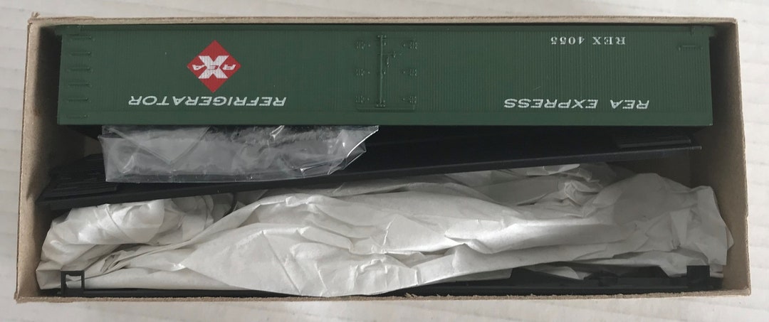 Roundhouse, HO Scale, Express Reefer, REA #4055, Unassembled Kit - Etsy