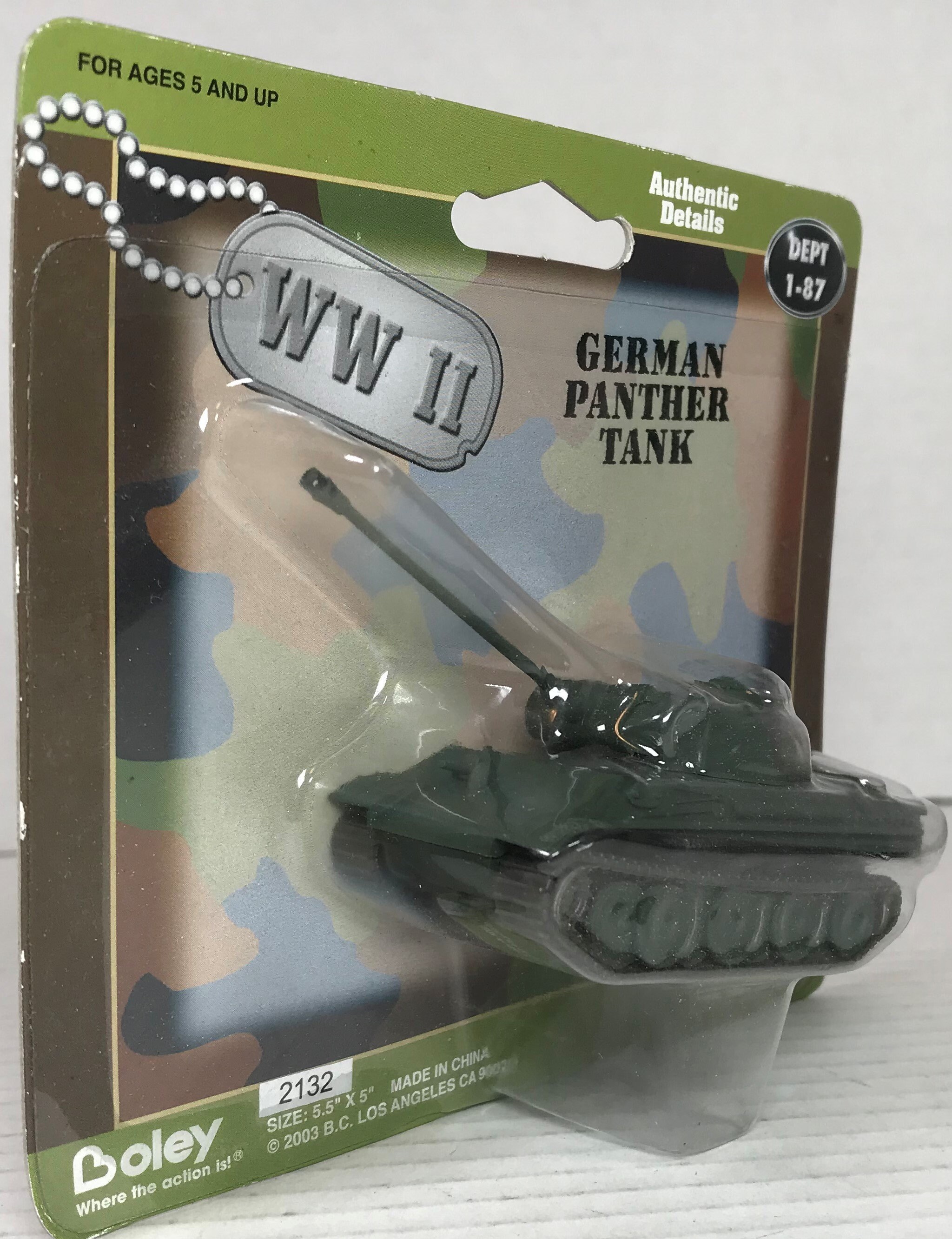 HO Scale 1:87, Boley, WW II German Panther Tank, 1-87 - Etsy