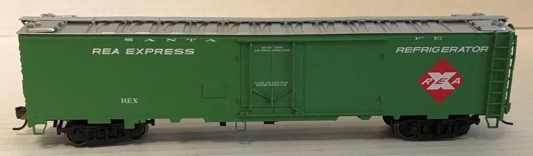 Walthers, HO Scale, REA Express Reefer, Santa Fe, REX #no Number - Etsy