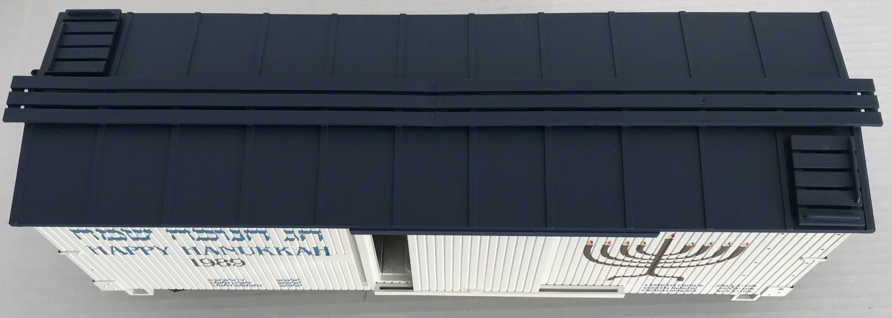 RO Trains G Scale Boxcar 1989 Happy Hanukkah Made in the - Etsy