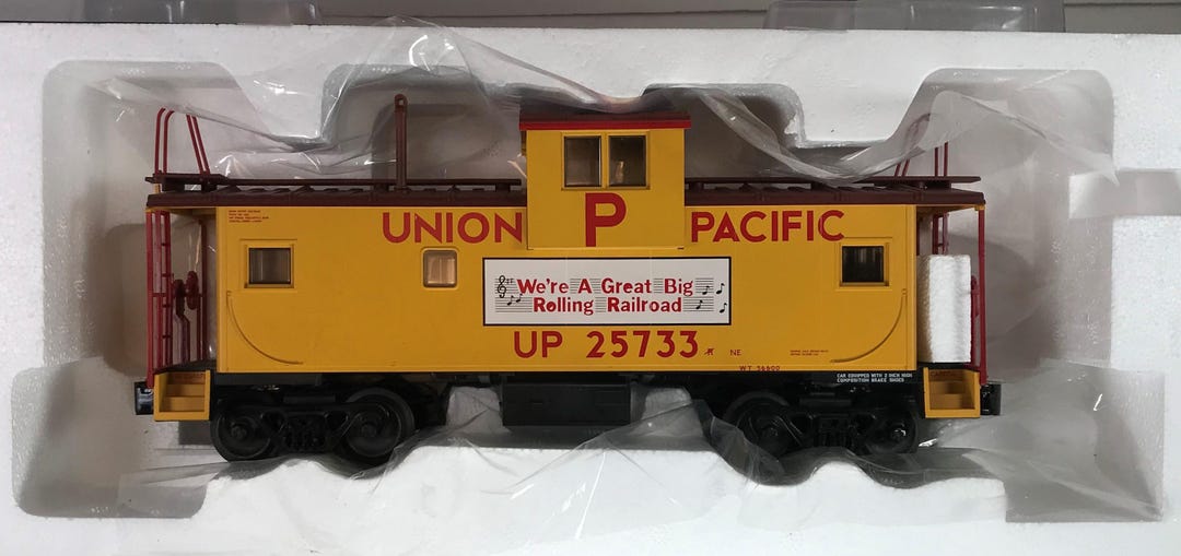 Atlas, O Scale, 3-rail, Wide/extended Vision Caboose, Union Pacific ...
