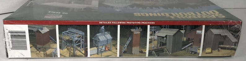 Walthers, HO Scale, Sawmill Out Buildings Kit, #933-3144, New/sealed - Etsy