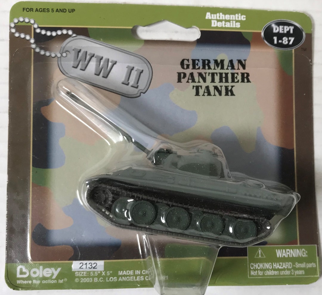 HO Scale (1:87), Boley, WW II German Panther Tank, 1-87 - Etsy