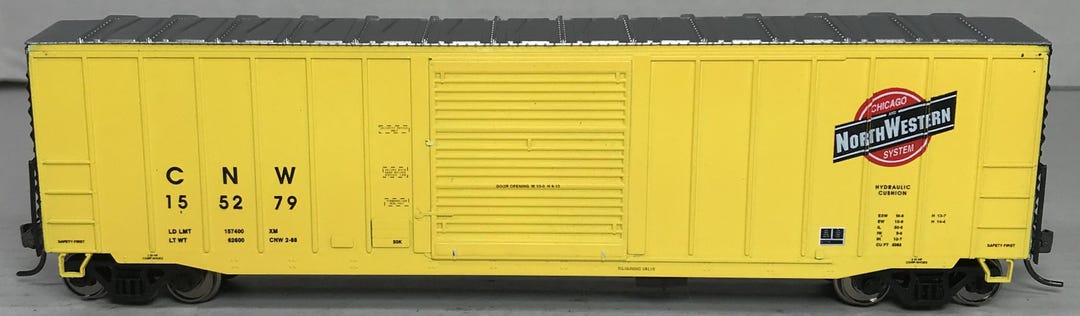 Huberts, HO Scale, Boxcar, Chicago & North Western, CNW #155279 - Etsy