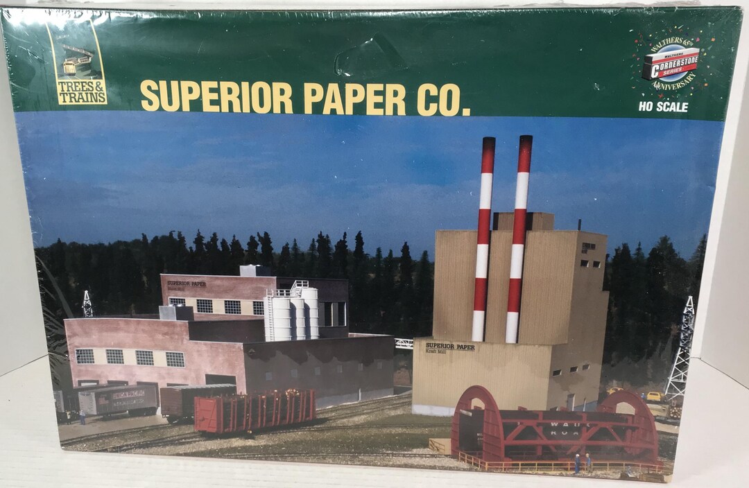 Walthers, HO Scale, Superior Paper Co. Kit, Item #933-3060, New/sealed ...