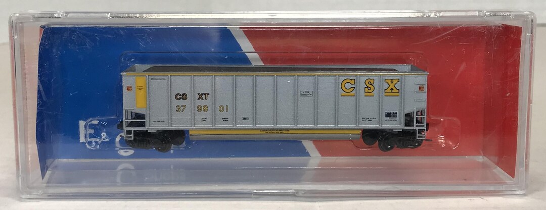 E&C Shops, N Scale, Coalporter, CSXT #379801, W/ Coal Load. - Etsy