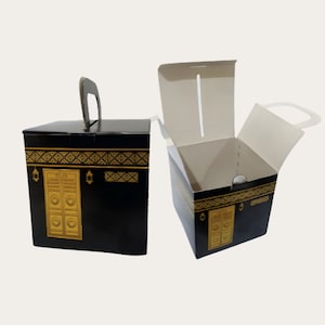 Holy Kaaba Box for Gift, Masjid Al Haram Gift Box, Islamic Party Gift ...