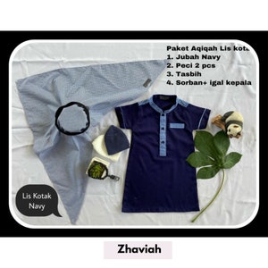 Muslim Baby Boy Thobe Set With Prayer Caps for 0 Months-4 Years Old ...