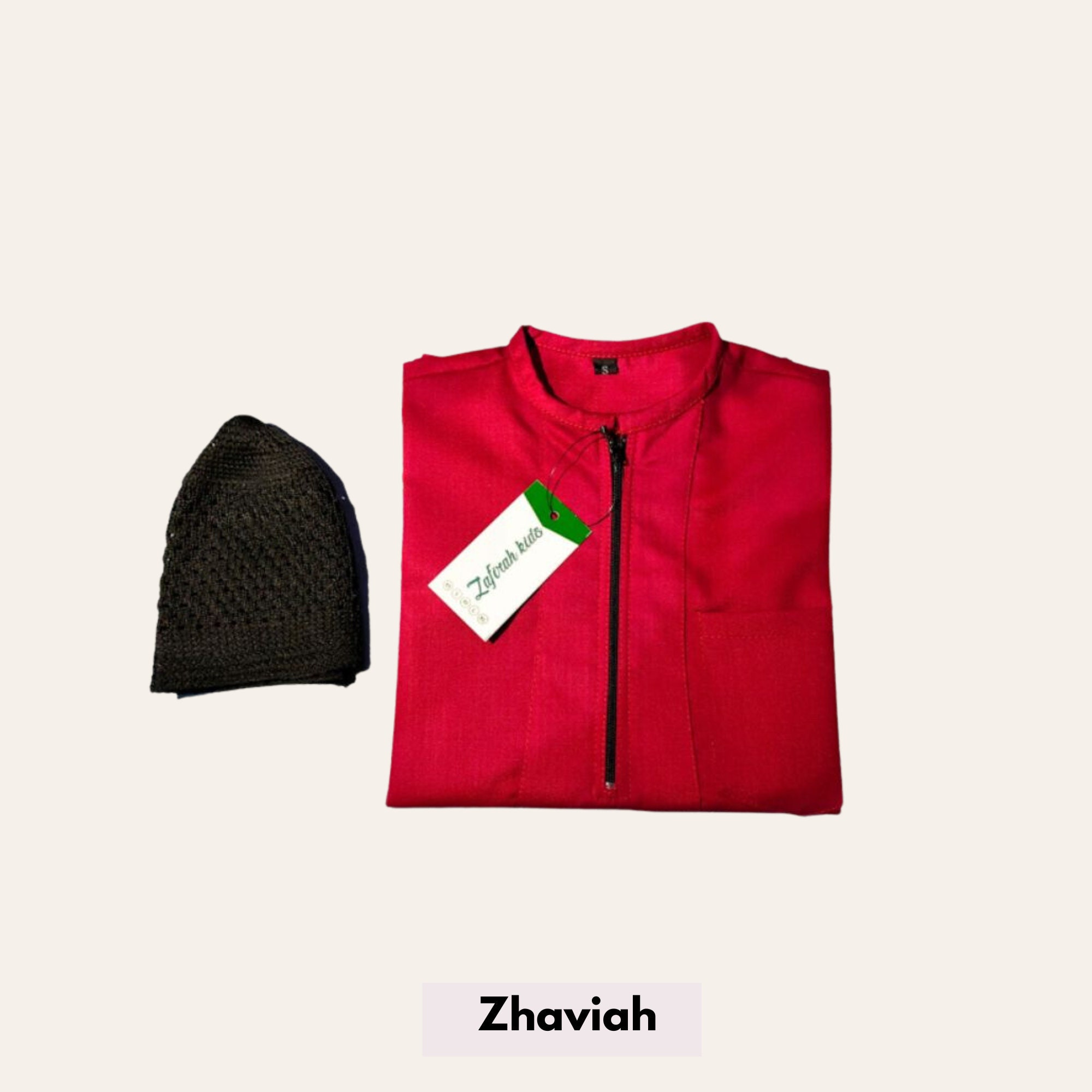 Muslim Baby Boy Thobe Set With Prayer Caps for 0 Months-2 Years Old ...