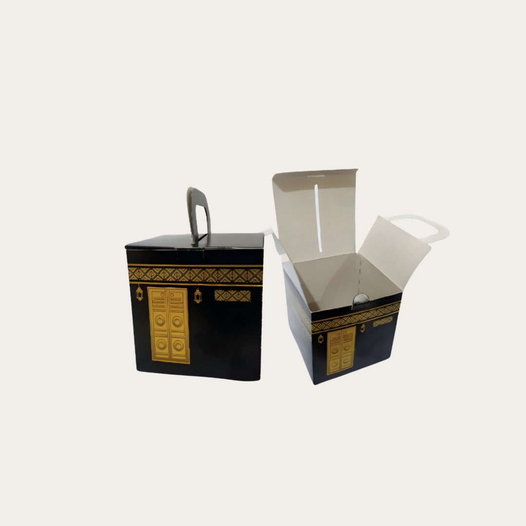 Holy Kaaba Box for Gift, Masjid Al Haram Gift Box, Islamic Party Gift ...
