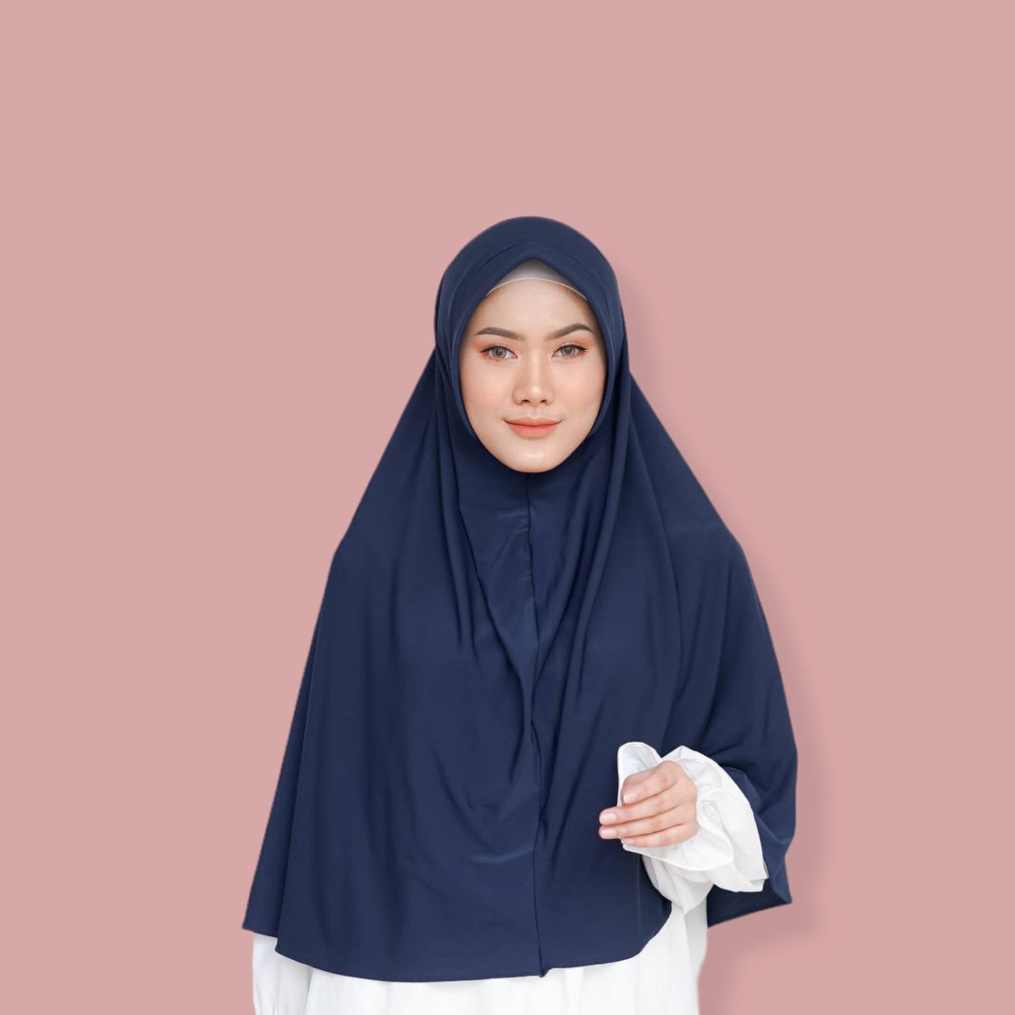 Long Khimar for Muslim Women, Instant Jersey Hijabs, Beautiful Jilbab ...