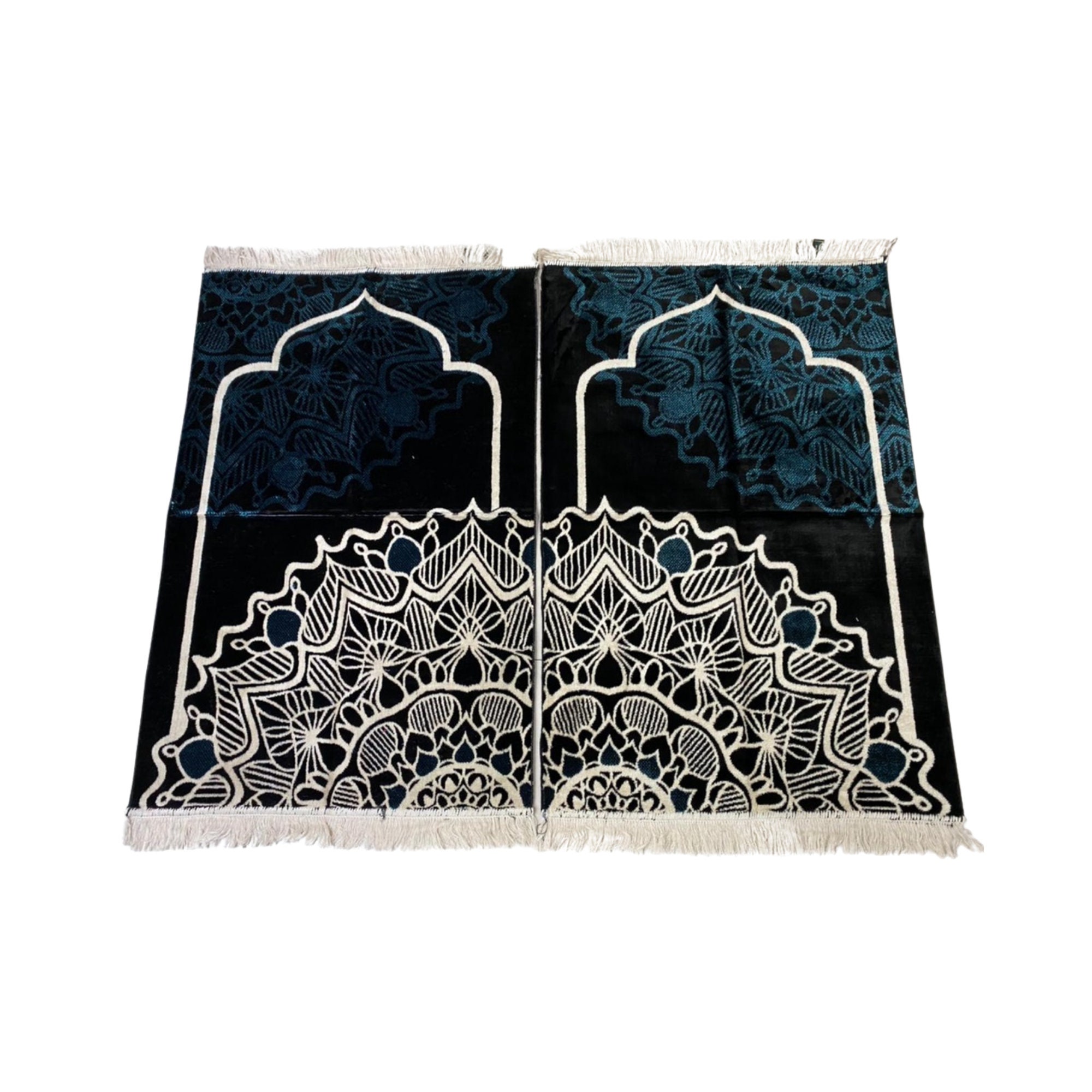 Couple Prayer Mat Velvet, Islamic Wedding Gift and Eid Gift Zhaviah - Etsy