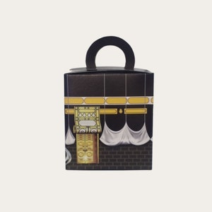 Holy Kaaba Kiswah Replica Box for Gift, Masjid Al Haram Gift Box ...