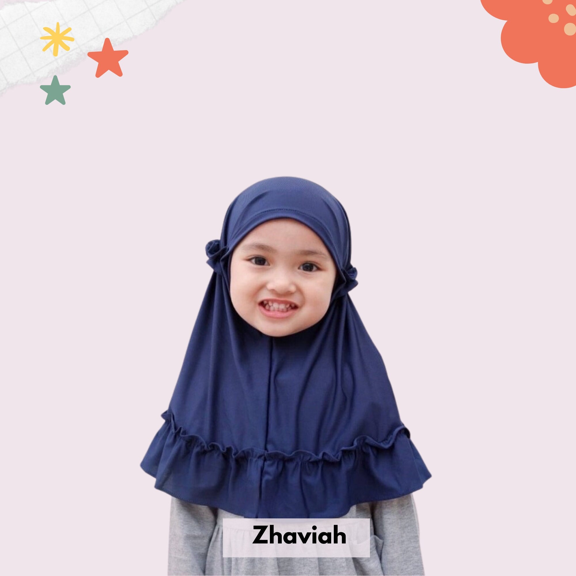 Muslim Baby Hijab, Little Baby Girl Hijab for 0-3 Years, Islamic Dress ...
