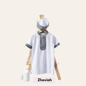 Muslim Baby Boy Thobe Set With Prayer Caps for 0 Months-4 Years Old ...