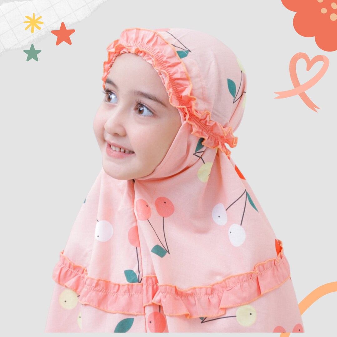 Kids Prayer Dress for Salah, Hijab for Kids, Islamic Kid Clothes, Abaya ...