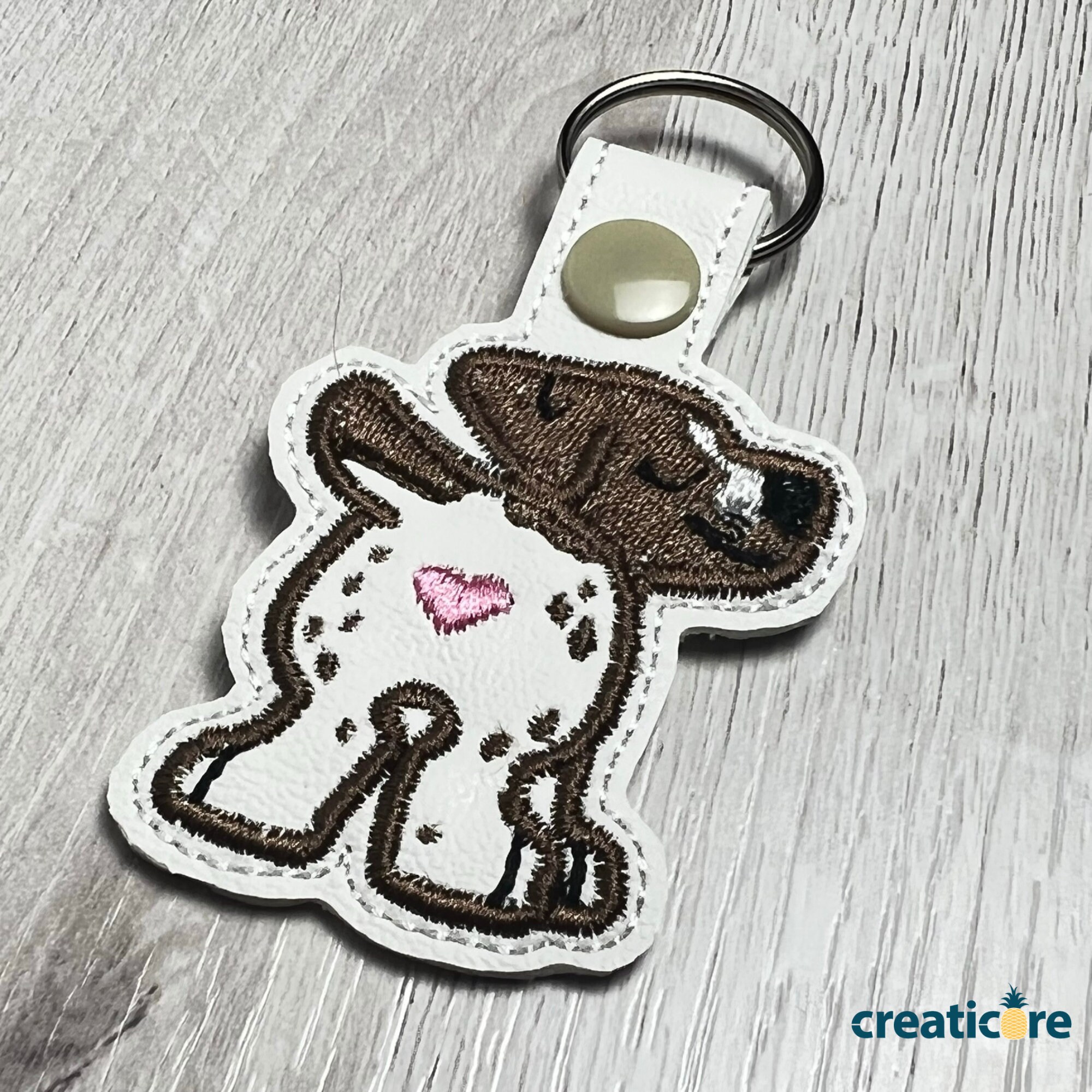 GSP Keychain, Dog Butt Keychain, Dog Bag Charm, German Shorthaired ...