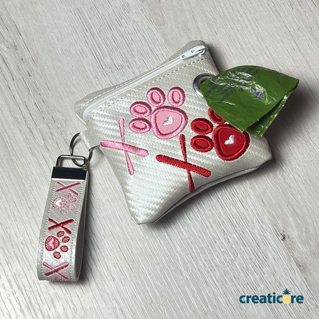 Paw Print Bag, Poop Bag Dispenser, Dog Walking Accessories, Dog Gifts ...