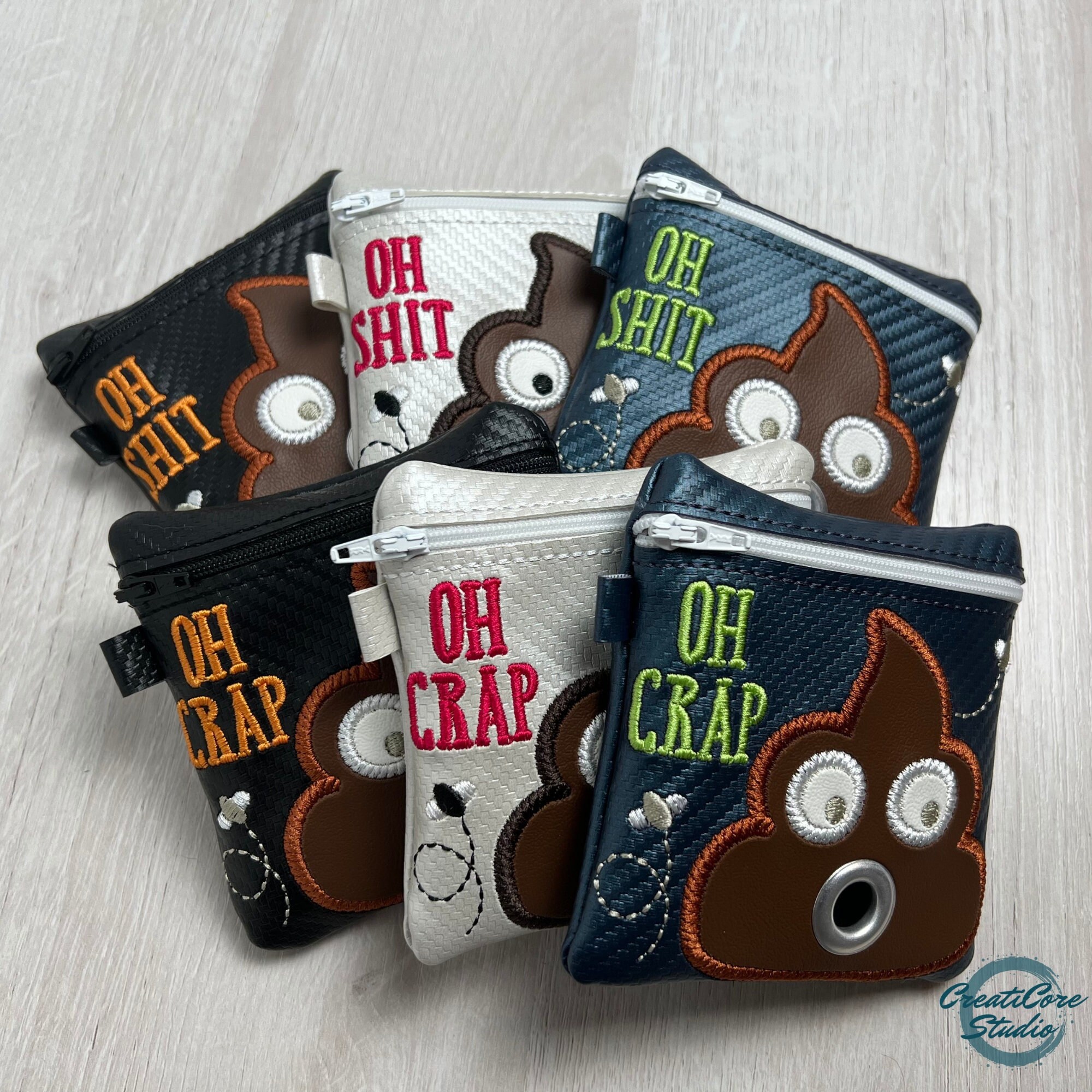 Dog Poop Bag Holder Cute, Pet Poop Bag, Dog Walking Accessories, Funny ...