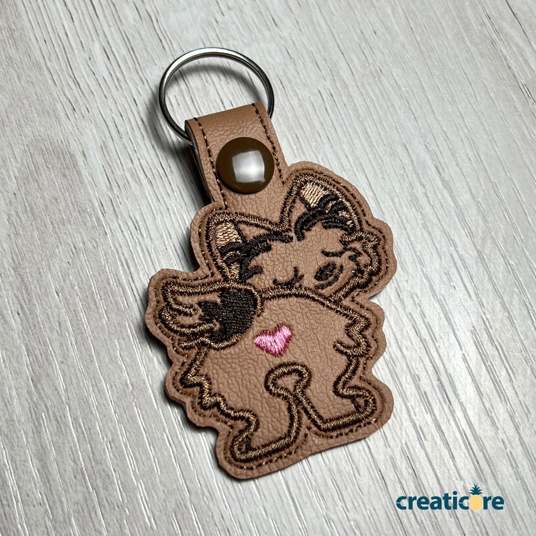 Yorkie Keychain for Women, Stocking Stuffers for Dog Mom Christmas ...