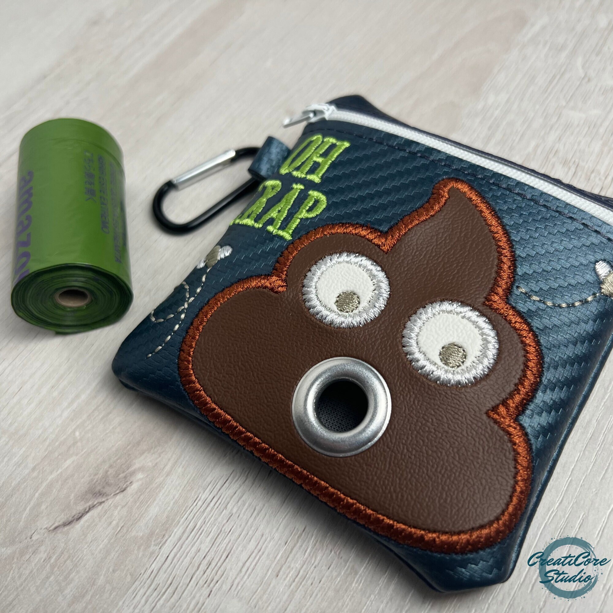 Dog Poop Bag Holder Cute, Pet Poop Bag, Dog Walking Accessories, Funny ...