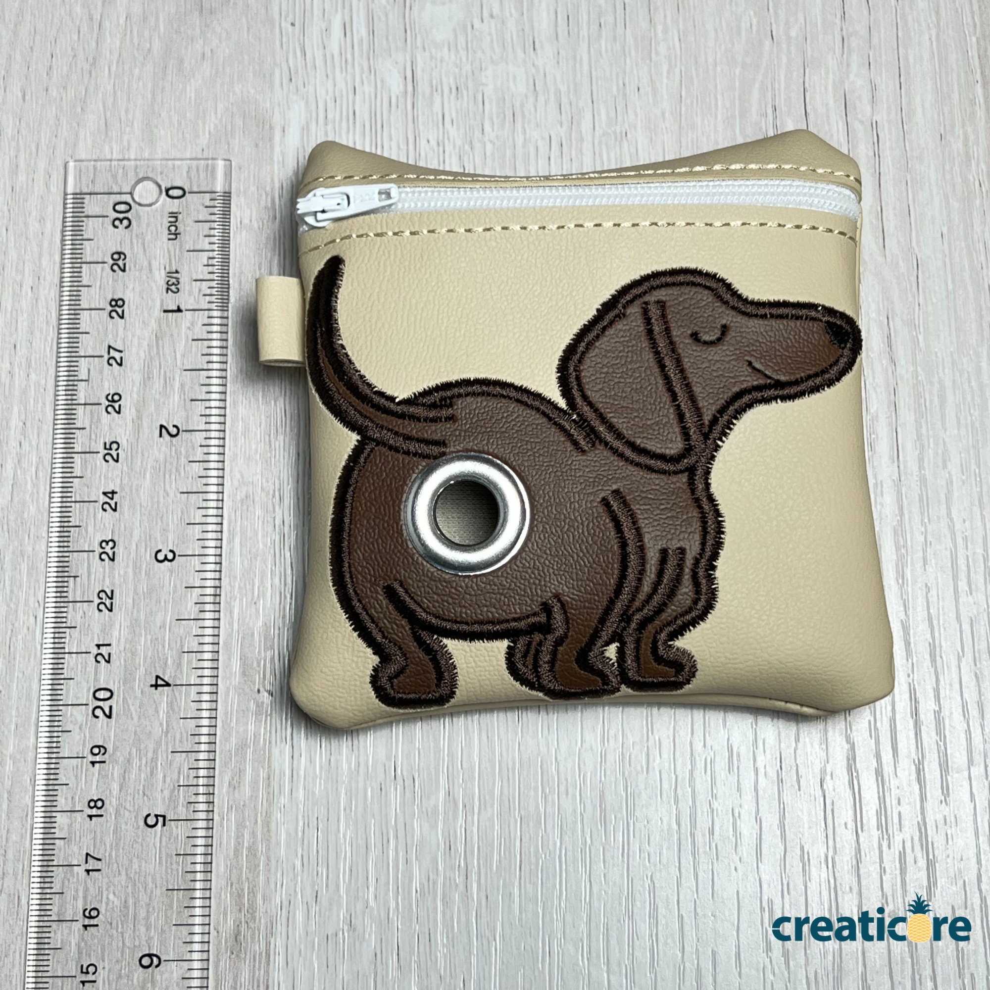 Funny Dog Butt Poop Bag Dispenser, Dachshund Gift for Women, Dog Poo ...