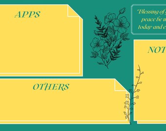 Desktop Wallpaper Desktop Background Cyberpunk City - Etsy