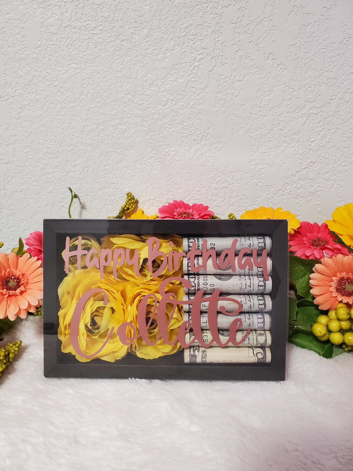 Happy Birthday Gift Box / Money Box / Personalize It / - Etsy