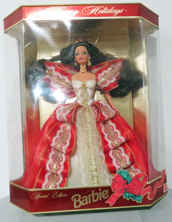 Vintage Special Edition holiday Barbie Rare Box | Etsy