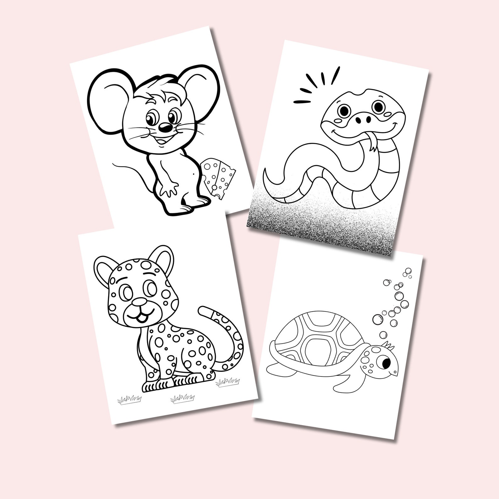 60 Animals Coloring Pages for Kids, Animals Coloring Pages, Kids ...