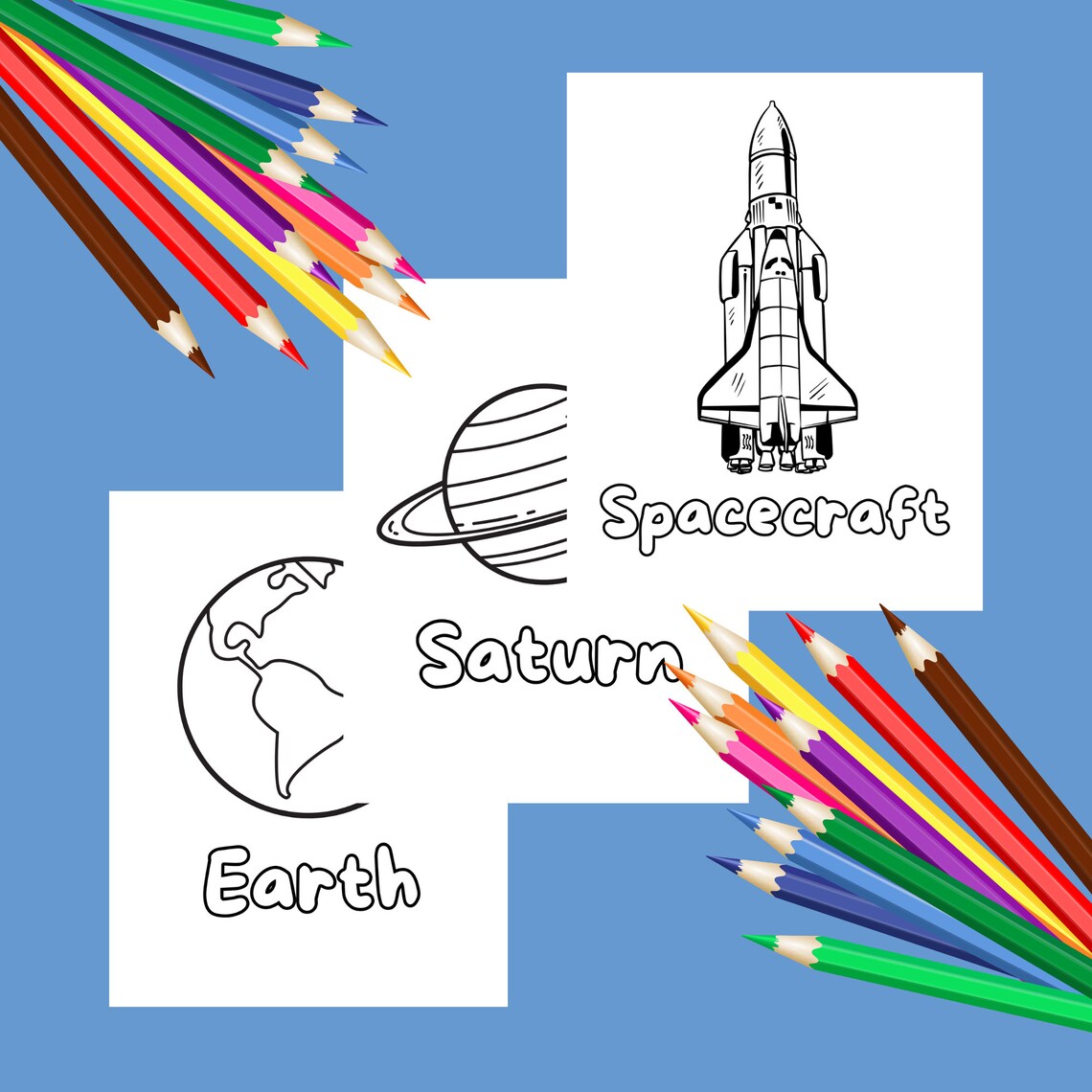 60 Space Planets Coloring Pages, Coloring Pages Printable for Kids ...