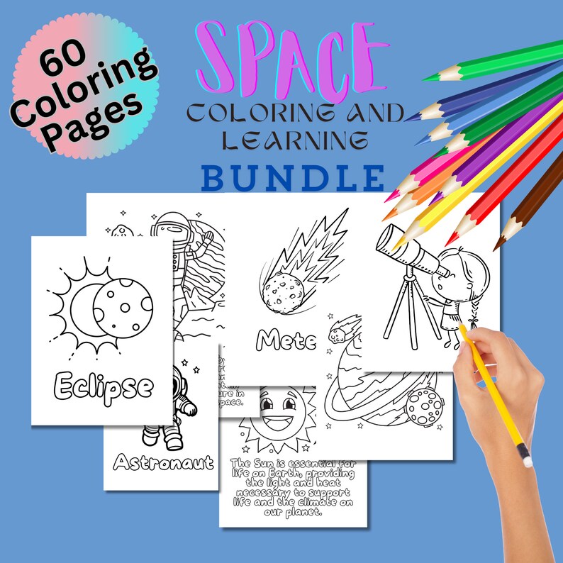 60 Space Planets Coloring Pages, Coloring Pages Printable for Kids ...