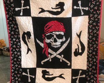 Pirate Quilt | Etsy