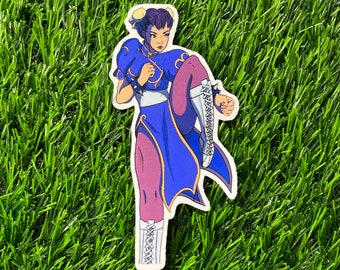 Kawaii Cute Chibi Chun-li Sticker - Etsy