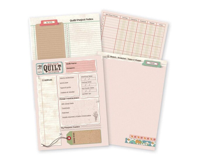 Lori Holt Busy Bee Binder Pages, Quilting, Yarn, Cross Stitch - Etsy